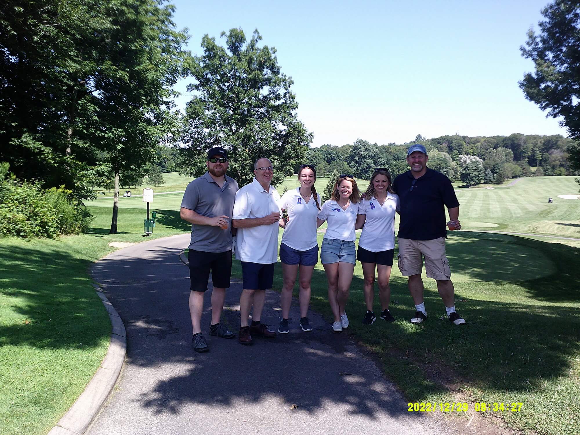 Foursome Group Shots - 2021 Photos - Julie Baker Memorial Golf Tournament