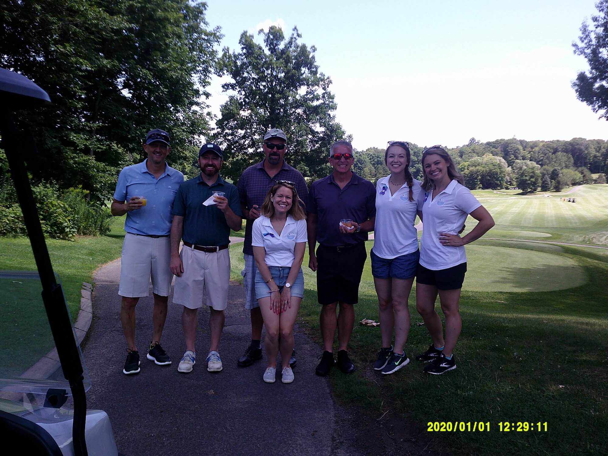 Foursome Group Shots - 2021 Photos - Julie Baker Memorial Golf Tournament